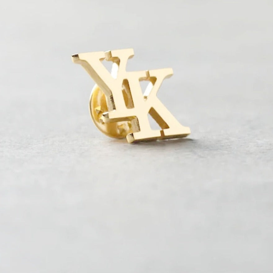 Personalized Initial Letter Name Brooch – skydyeingstore
